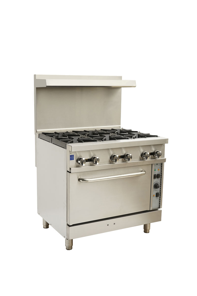 Gas Burners with Convection Oven | Heavy Duty Systems