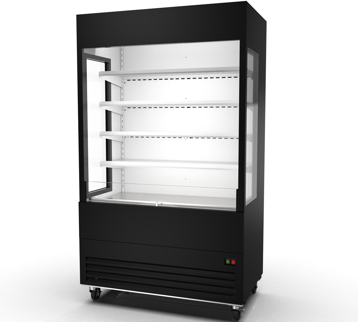 Open Air Curtain Merchandiser | Heavy Duty Systems