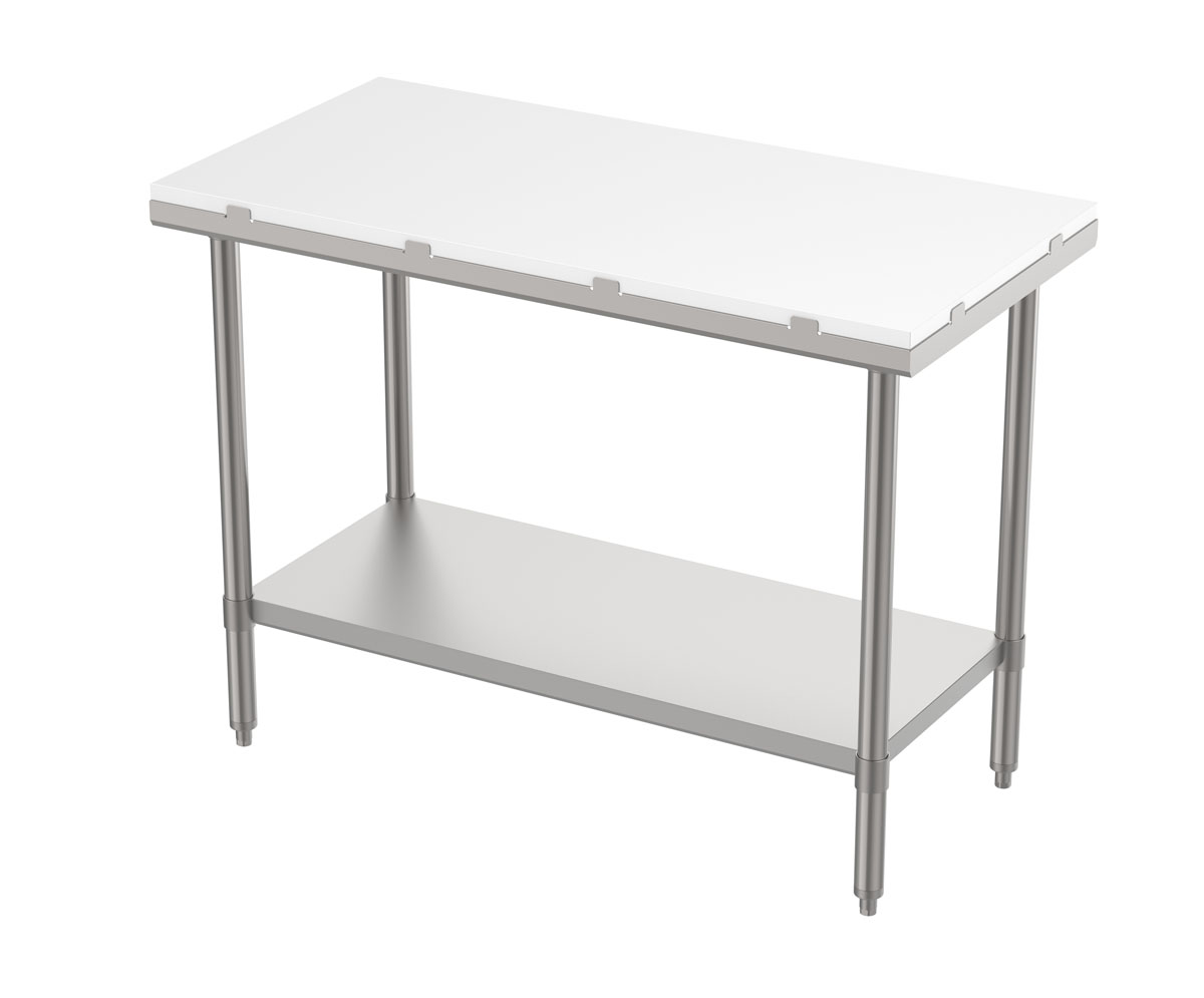 Poly Top Work Table | Heavy Duty Systems