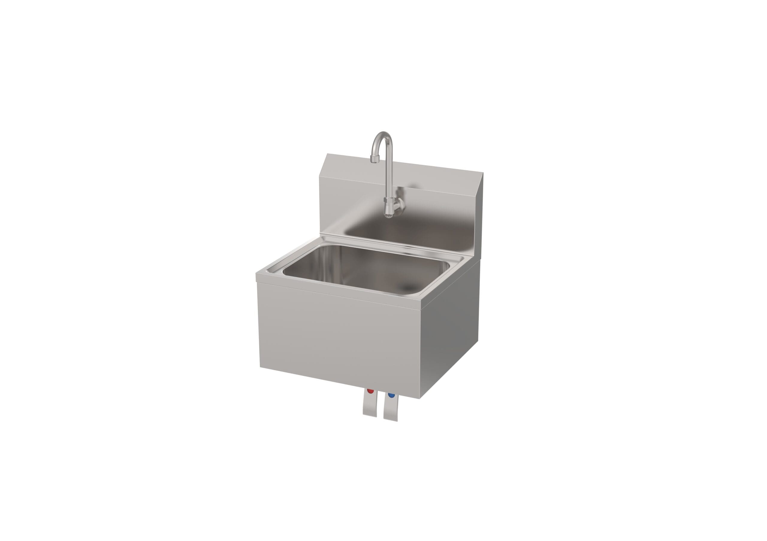 Knee Operated Hand Sink with Hot and Cold Valve | Heavy Duty Systems